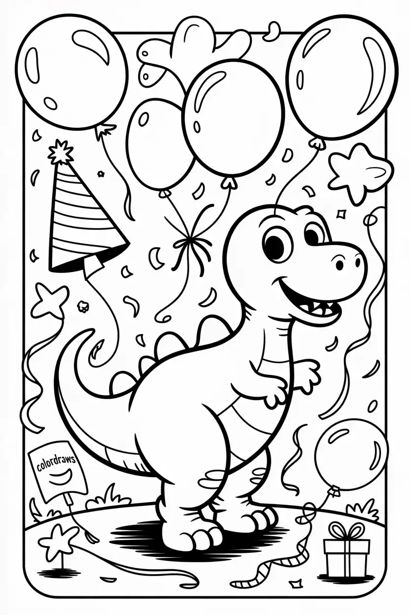 65+ Dinosaur Coloring Pages Free Printable (PDF)