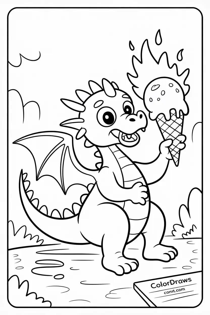 65+ Dragon Coloring Pages Free Printable(PDF)