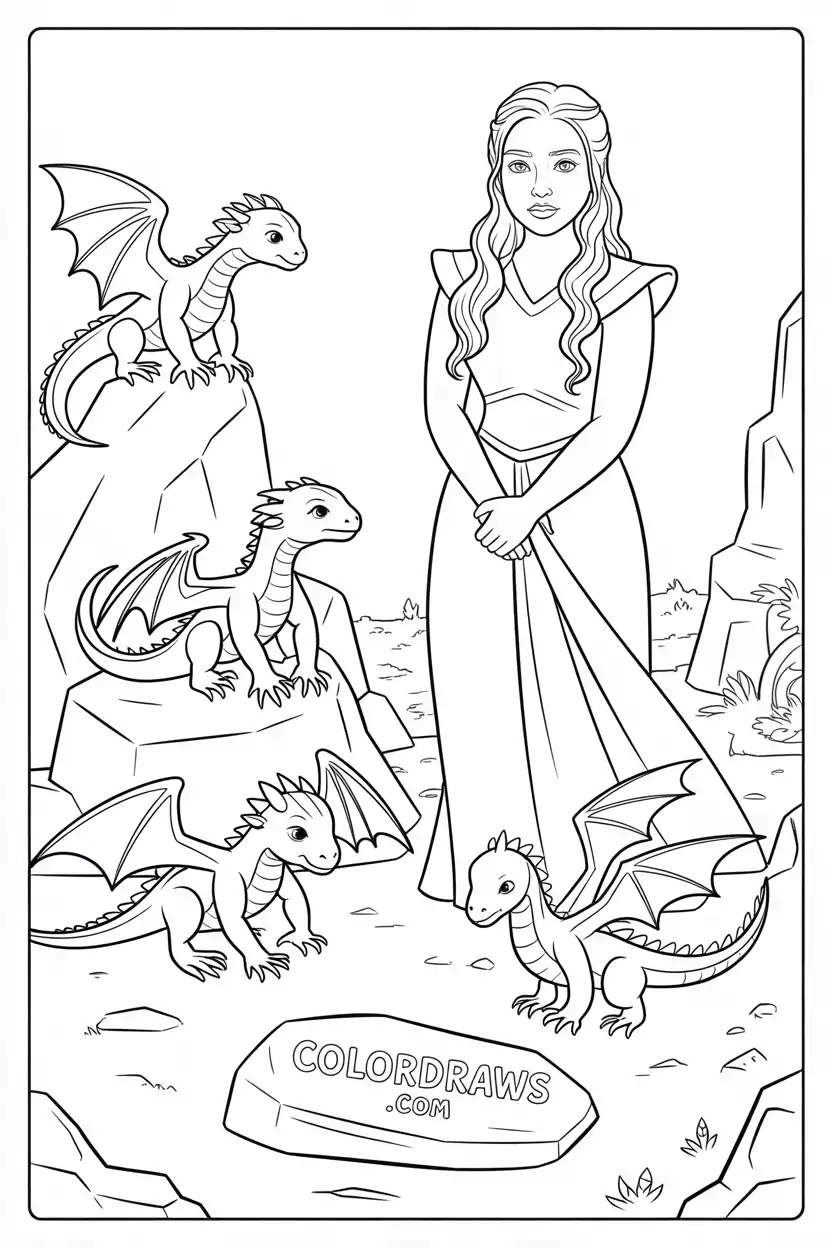 65+ Dragon Coloring Pages Free Printable(PDF)