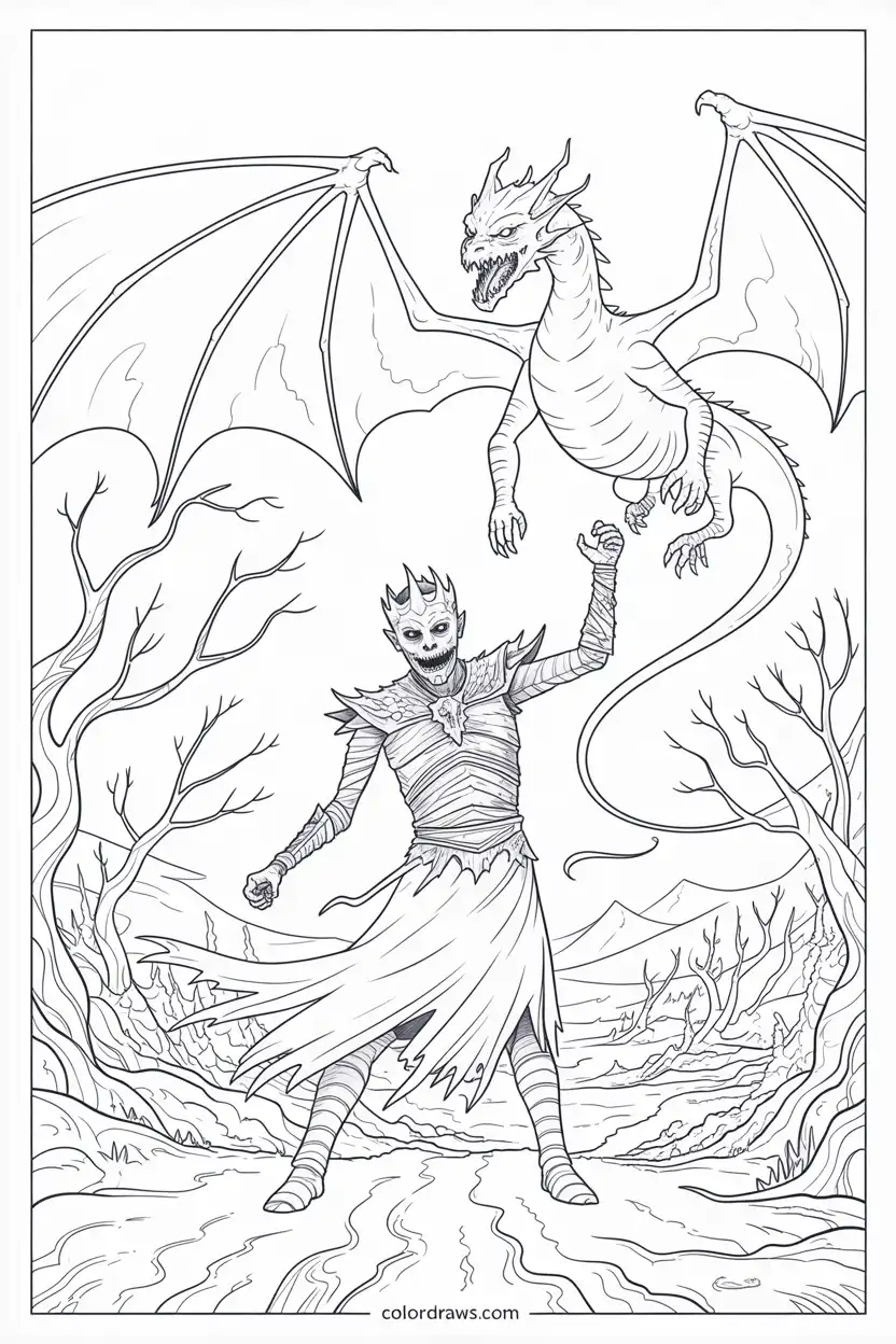 65+ Dragon Coloring Pages Free Printable(PDF)