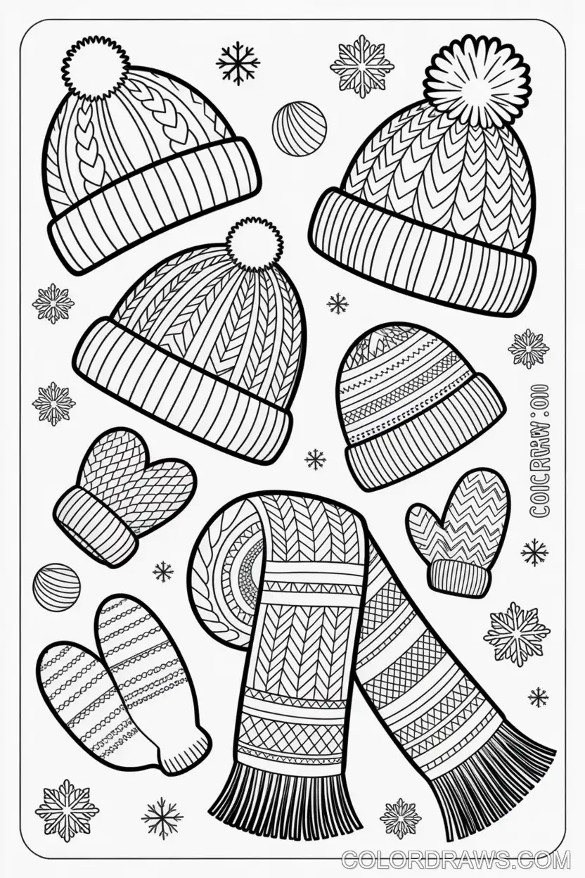 25+ Free Printable January Coloring Pages(PDF)