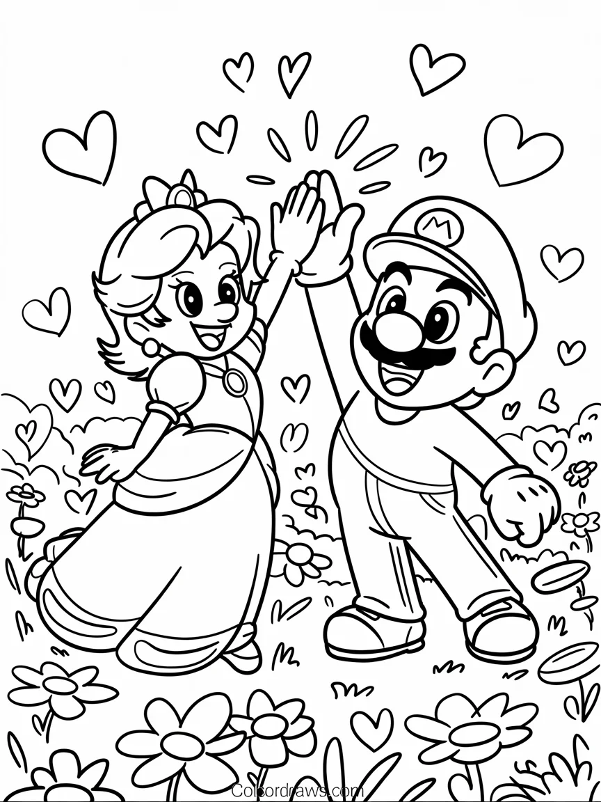 90+ Mario Coloring Pages (Free PDF Pintables)
