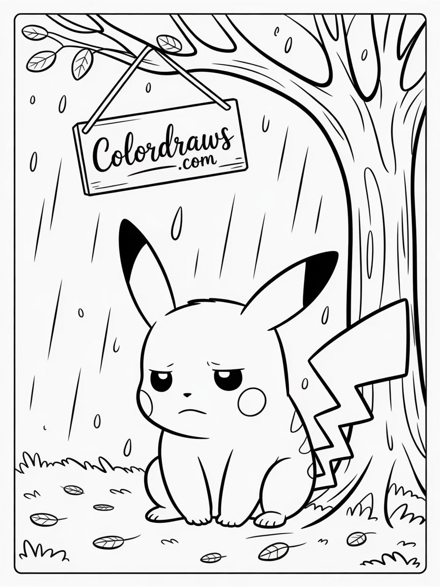 Pikachu Coloring Pages (80+ Free PDF Printable for Kids)