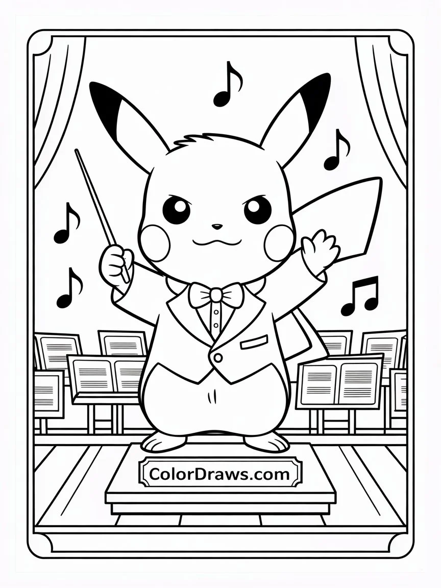 Pikachu Coloring Pages (80+ Free PDF Printable for Kids)
