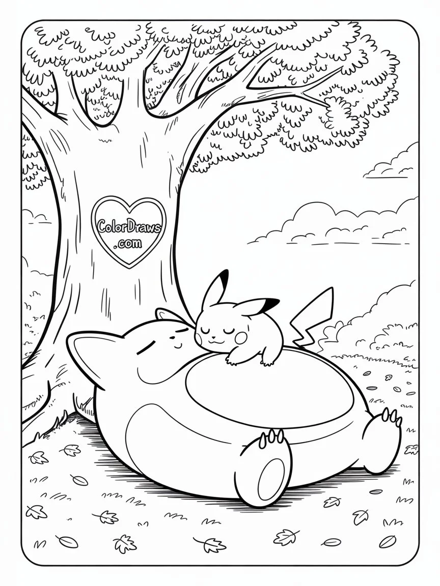 Pikachu Coloring Pages (80+ Free PDF Printable for Kids)