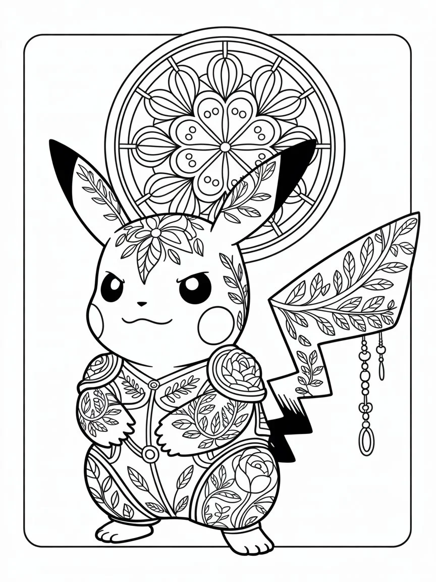 Pikachu Coloring Pages (80+ Free PDF Printable for Kids)