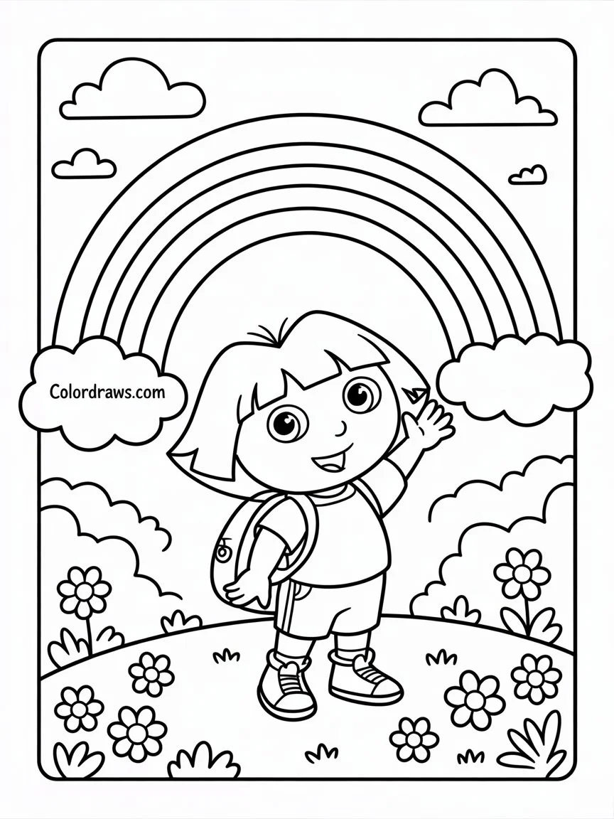 80+ Rainbow Coloring Pages (Free PDF Printables)