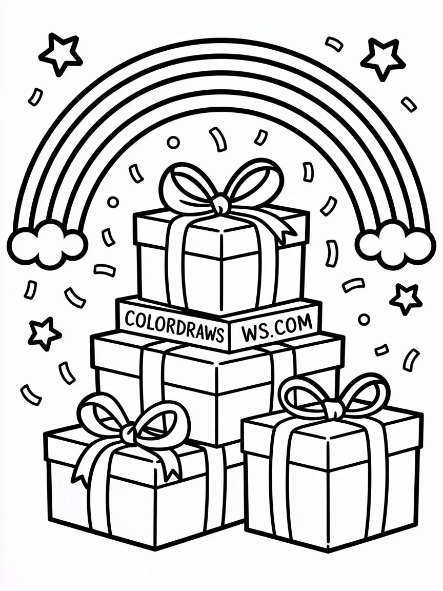 80+ Rainbow Coloring Pages (Free PDF Printables)