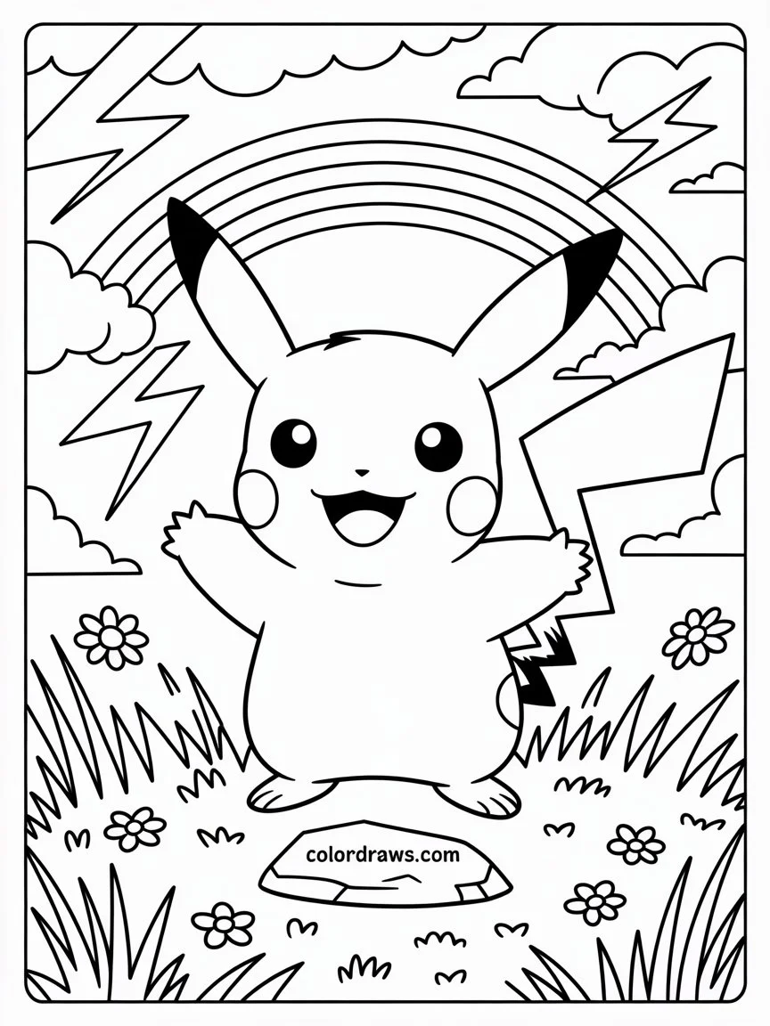 80+ Rainbow Coloring Pages (Free PDF Printables)