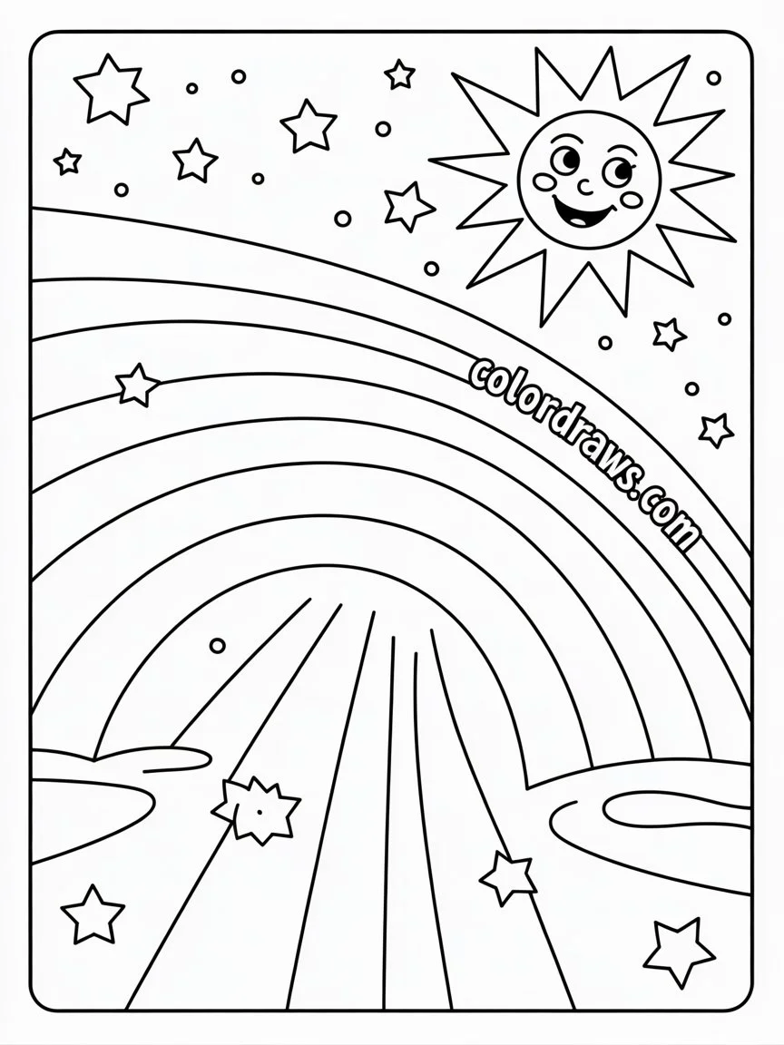 80+ Rainbow Coloring Pages (Free PDF Printables)