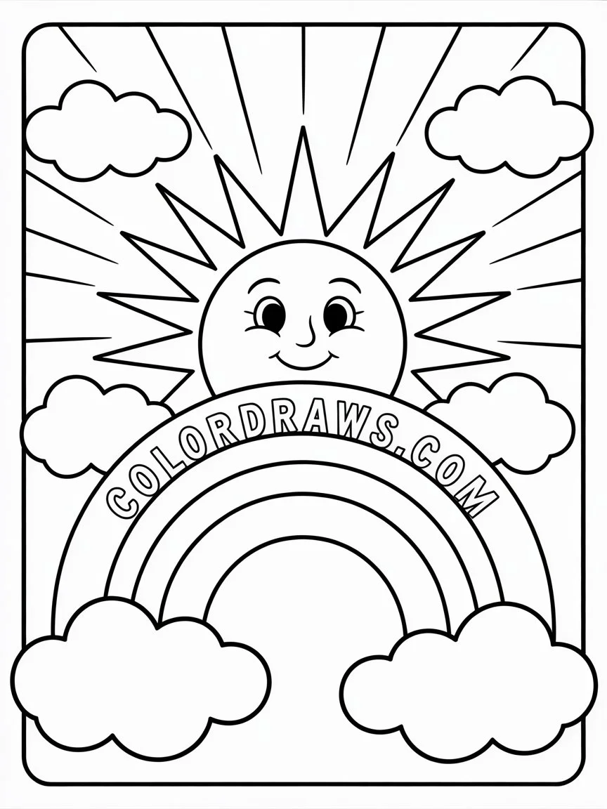 80+ Rainbow Coloring Pages (Free PDF Printables)
